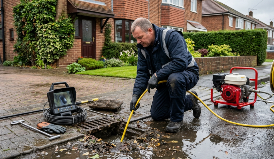Emergency Drain Unblocking in Halifax for Fast Blocked Drain Relief
